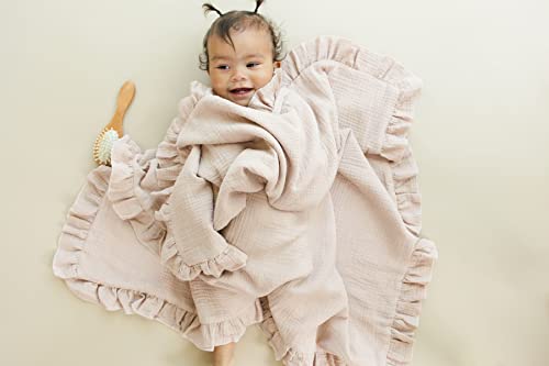 Leyl&Ari Toddler Blanket (Dusty Rose)