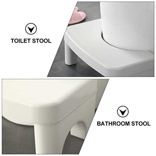 LIFKOME Toilet 1pc Step Stool, Shape Footstool Squatting Shaped Stool- and Foot Bathroom Assistance Potty U Toddlers Posture Child for Plastic U-Shaped Anti- Washing Platic Portable Toilet