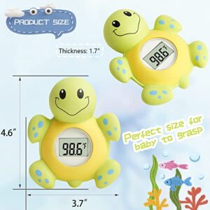 Cushore Baby Bath Thermometer (Upgraded Version) with Automatic Water Induction Switch, Baby Bath Float and Play Toy for Infant, Smart Accurate Bathroom Safety Temperature Thermometer ℃/℉