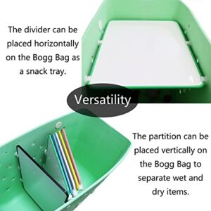 TEYOUYI Divider Tray for Bogg Bag Accessories for Bogg Bags Help with Organizing Your Bogg Bag and Divide Space Black