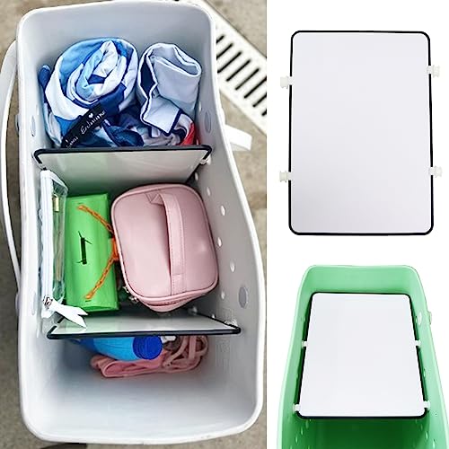 TEYOUYI Divider Tray for Bogg Bag Accessories for Bogg Bags Help with Organizing Your Bogg Bag and Divide Space Black