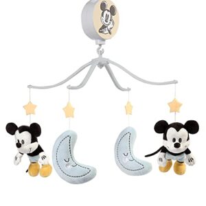 lambs & ivy disney baby moonlight mickey mouse musical baby crib mobile soother