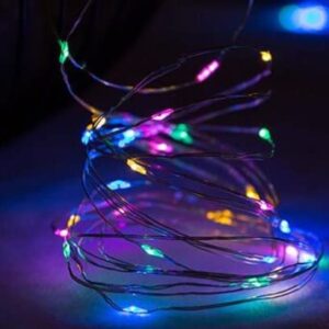 Stuffed Animal Net or Hammock with LED Light, FKSP Toy Hammock Hanging Stuffed Animal Storage Organizer Holder Room Décor with Tassels for Nursery Play Room Kids Bedroom