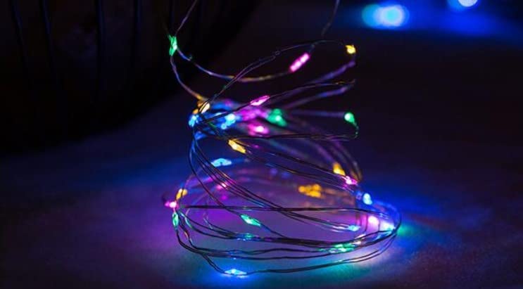 Stuffed Animal Net or Hammock with LED Light, FKSP Toy Hammock Hanging Stuffed Animal Storage Organizer Holder Room Décor with Tassels for Nursery Play Room Kids Bedroom