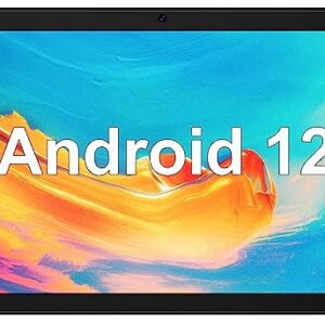 Tablet 10 inch Android 12 Tablet, 64GB ROM 512GB Expand, Android Tablet with Dual Camera, WiFi, Bluetooth, HD Screen, Google GMS Certified-Silver