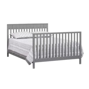 Oxford Baby Logan Crib to Full-Size Bed Conversion Kit, Dove Gray