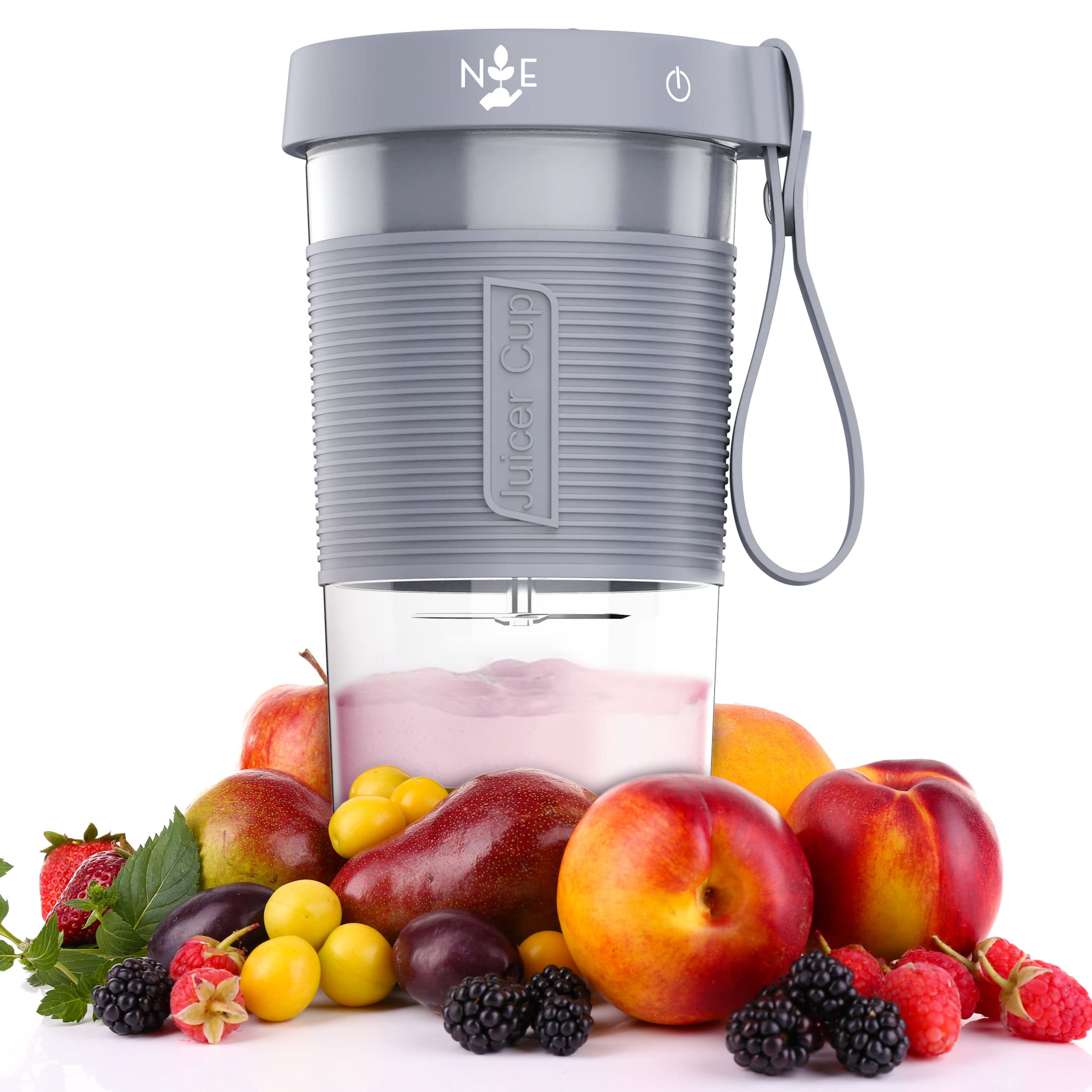 Nurtured Effect Portable Blender Cup - The Easy and Convenient Mini Blender for On-The-Go Healthy Living with 20 oz Drinking Capacity