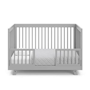 Storkcraft Beckham 3-in-1 Convertible Crib - Pebble Gray