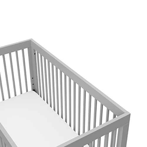 Storkcraft Beckham 3-in-1 Convertible Crib - Pebble Gray