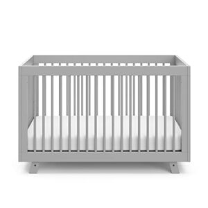 Storkcraft Beckham 3-in-1 Convertible Crib - Pebble Gray