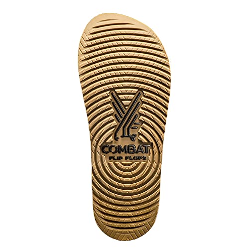 Combat Flip Flops Men's Coyote Floperator Ergo