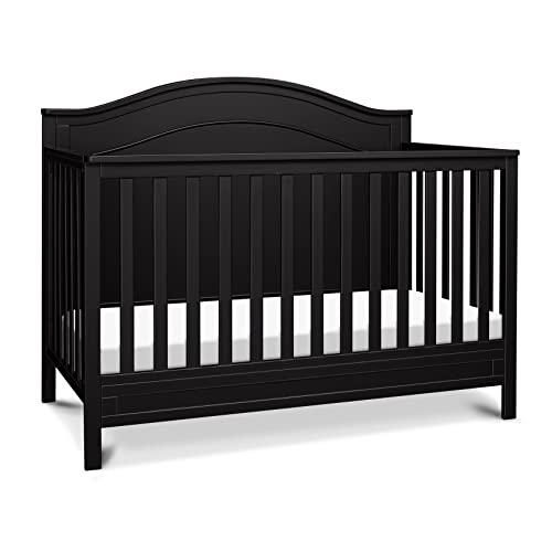 DaVinci Charlie 4-in-1 Convertible Crib in Ebony, Greenguard Gold Certified