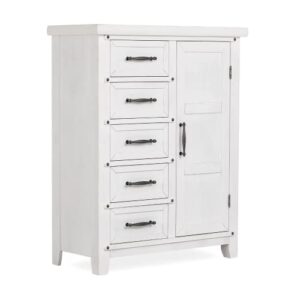 evolur andorra chifferobe, weathered white