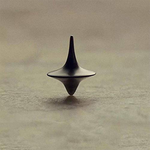 Metal Spinning Top Perfect Balance Desktop Gyro EDC Toy Zinc Alloy Silver Toy Gift