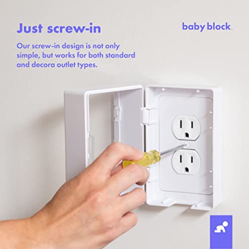 New Lock & Key Outlet Cover | Plug Covers for Electrical Outlets | Wall Plug Socket Protectors | Outlet Covers | Baby Safety & Childproof Locks