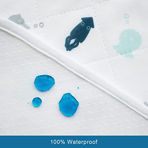 Potty Training Bed Pad 100% Waterproof, Bed Wetting Protection Pad for Twin and Toddler Beds, Reusable, Non Slip and Easy to Change, Waterproof Mattress Pad, Bed Pads Washable Waterproof