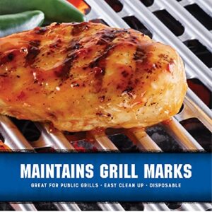 Kingsford® Heavy Duty Aluminum Grilling Foil Liners, 4ct | 14.75” x 9” Foil Grill Liners for Grilling, Cooking, And Steaming | Kingsford® Extra Tough Grilling Accessories