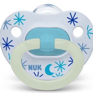 NUK Orthodontic Pacifier Value Pack,18-36 Months, 3-Pack (Boy&Girl)