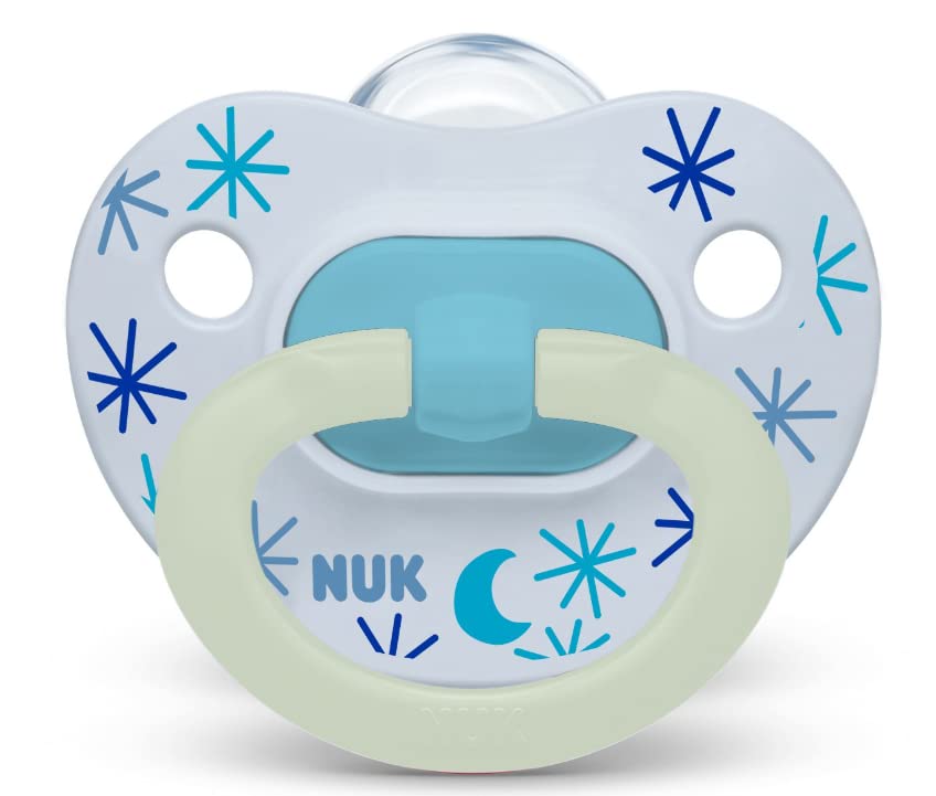 NUK Orthodontic Pacifier Value Pack,18-36 Months, 3-Pack (Boy&Girl)