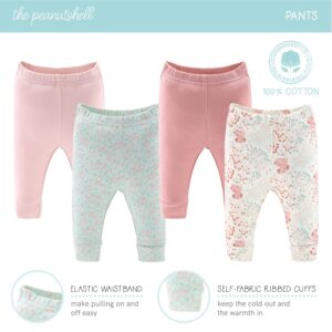 The Peanutshell Newborn Clothes & Accessories Set | 30 Piece Layette Gift Set | Fits Newborn to 3 Months | Pink Elephant & Floral