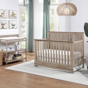 Suite Bebe Grayson 4-in-1 Convertible Crib Rustic Alpine