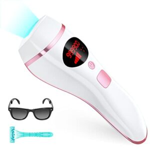 laser hair removal for women permanent ipl hair removal device at-home use 999900 flashes for face arms bikini line whole body treatment