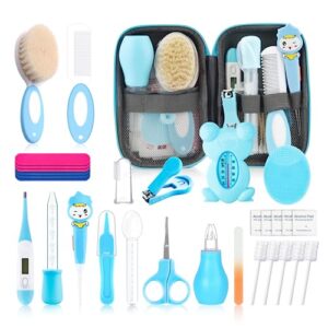 baby healthcare and grooming kit for newborn kids, 36pcs upgraded safety baby care kit, newborn nursery health care set, baby care products