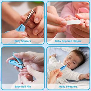 Baby Healthcare and Grooming Kit for Newborn Kids, 36PCS Upgraded Safety Baby Care Kit, Newborn Nursery Health Care Set, Baby Care Products