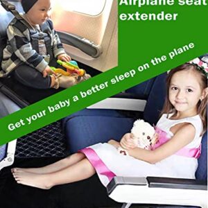 AWAHITAWA Travel Bed, Airplane Essentials Kids, Portable Toddler Bed, Baby Travel Cot Accessories, Airplane Must Haves for Toddlers