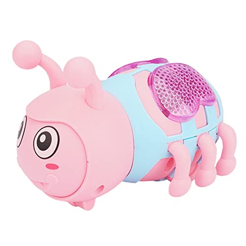 Smalibal Wind Up Toys for Kids, Bee Shape Clockwork Toy, Plastic Walking Toy for Boys Girls Kindergarten Toy for Gifts Birthday Party Favors Prizes Goodie Bags Treasure Box Filler Pink