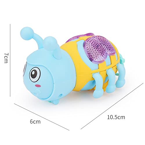 Smalibal Wind Up Toys for Kids, Bee Shape Clockwork Toy, Plastic Walking Toy for Boys Girls Kindergarten Toy for Gifts Birthday Party Favors Prizes Goodie Bags Treasure Box Filler Pink