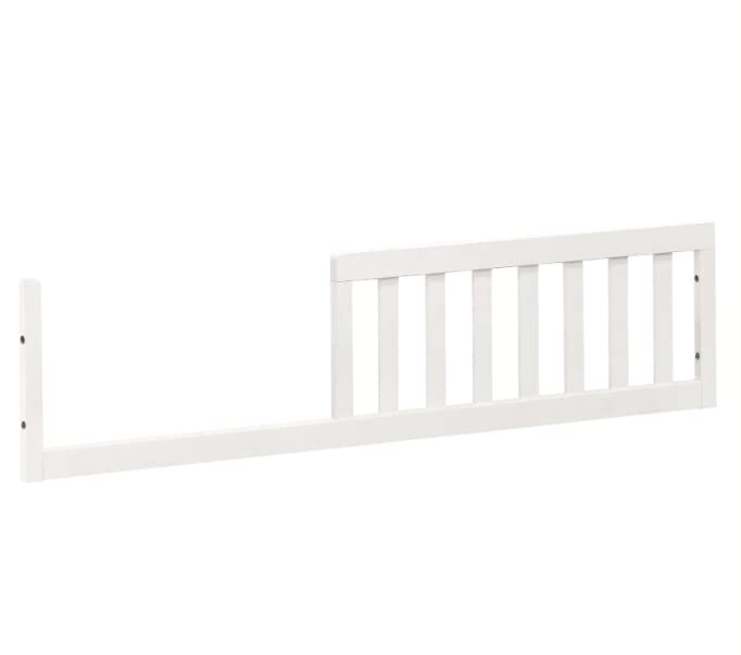 CC KITS Toddler Bed Safety Guard Rail for Emma Regency Crib by Million Dollar Baby | Item 10799 (Warm White)