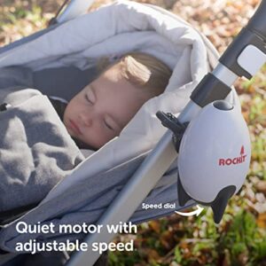 Rockit Rocker USB Rechargeable 2.0. Rock-it Baby Rocker Rocks Any Stroller, Bassinet, Pushchair or Buggy. Comes with Rotating Bracket.