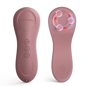 momcozy kneading lactation massager with heat, 3-in-1 real-like massage for relieve clogged ducts, breast massager warming for breastfeeding, improve milk flow, dusty rose