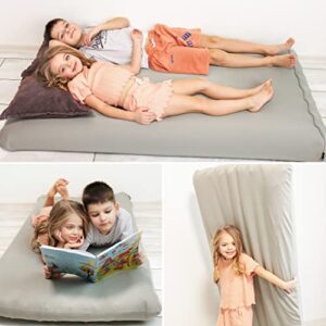 Ultimate Toddler Travel Bed - with Pump Included, Portable Toddler Mattress, Fits Easily Into Any Suitcase or Trunk, Toddler Floor Bed, Inflatable Toddler Bed with Mattress Included for Ages 2+