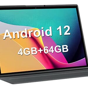 Android Tablet, 10 Inch Android 12 Tablet, 4GB RAM 64GB ROM, 1TB Expand, Android Tablet with 5G WiFi, 8000mAh Battery, Dual Camera, Bluetooth, FHD IPS Screen, GPS, Google GMS Certified