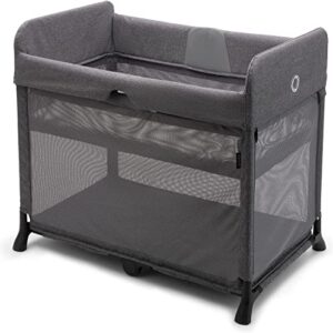 Bugaboo Stardust Playard - Portable Indoor and Outdoor - Foldable On The Go Play Yard - 1 Second Unfold - Grey Melange