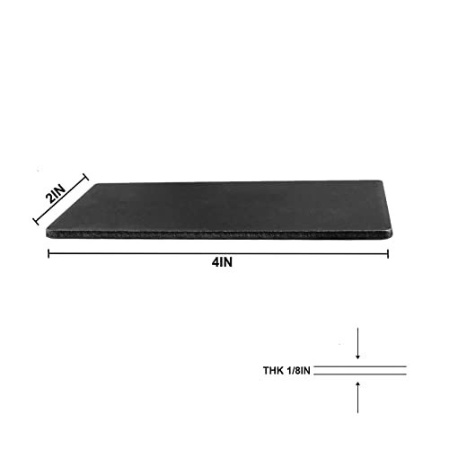 10Pack 1074 Steel Flat Stock 4"x2"x1/8" Knife Blanks for Knife Making Forging Steel Forge Metal for Blacksmithing by SALUINOKI