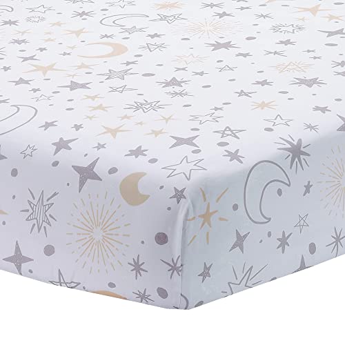 Lambs & Ivy Goodnight Moon 3-Piece Celestial Nursery Baby Crib Bedding Set