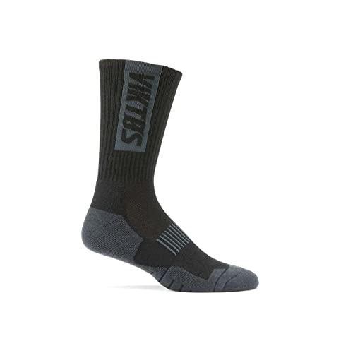 VIKTOS Wartorn Merino Boot Sock, Black, Size: 8-12