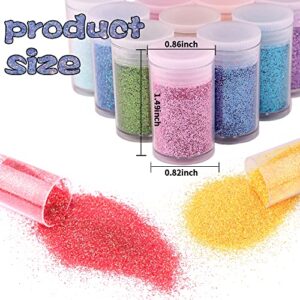 Ultra Fine Glitter 45 Colors Set, Holographic Glitter Powder for Tumblers, Arts and Craft Glitter, Iridescent Glitter for Epoxy Resin, Cosmetic Glitter for Body Nail Face Hair Eyeshadow Makeup