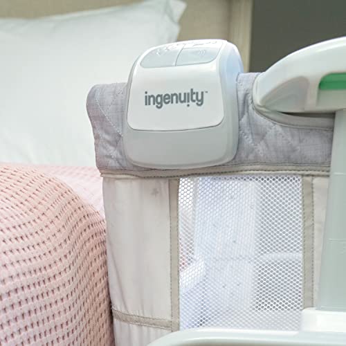 Ingenuity Dream Hero 3-in-1 Co-Sleeping Bassinet and Crib - Constellation (Grey), Unisex, Newborn to 12 Months