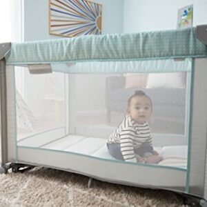 Cosco Rocking Bassinet with Play Yard DLX, Rainbow