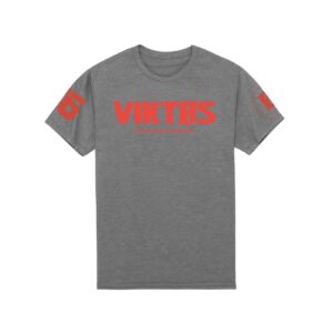 viktos men's bigshow tee t-shirt, ash heather, size: large