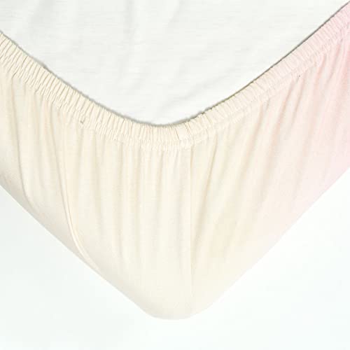 Hello Spud Ombre Organic Cotton Changing Pad Cover, 32" x 16" x 5", Multi