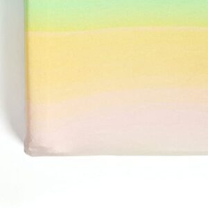 Hello Spud Ombre Organic Cotton Changing Pad Cover, 32" x 16" x 5", Multi