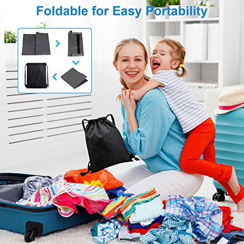 POMER Toddler Airplane Seat Extender, Portable Kids Airplane Footrest, Toddler Travel Foot Rest for Flights - Foldable Toddler Airplane Bed