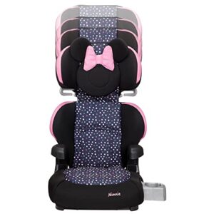 Disney Baby Pronto! Belt-Positioning Booster Car Seat, Belt-Positioning Booster: 40–100 pounds, Minnie Dot Party