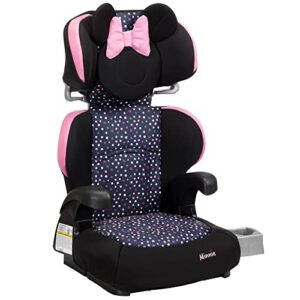 Disney Baby Pronto! Belt-Positioning Booster Car Seat, Belt-Positioning Booster: 40–100 pounds, Minnie Dot Party