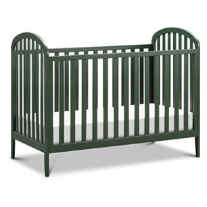 davinci, beau 3-in-1 convertible crib in forest green, greenguard gold certified